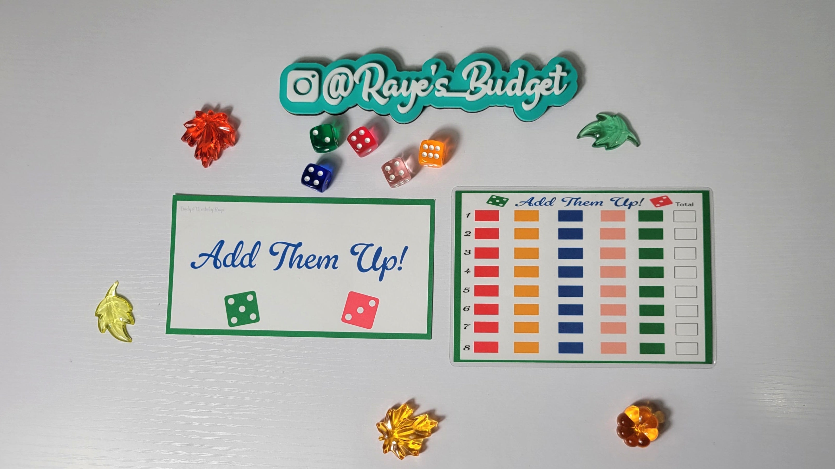 The Add Them Up Challenge – BudgetWorks By Raye